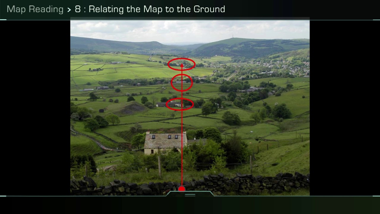 Map Reading: 8 Relating Map to Ground - YouTube