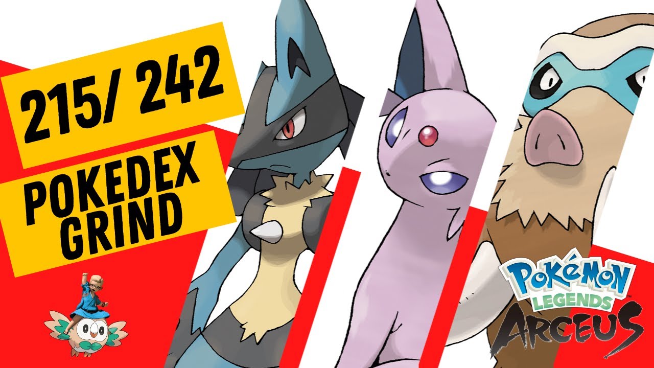 ALMOST THERE! 215 / 242 Pokedex Entries - YouTube