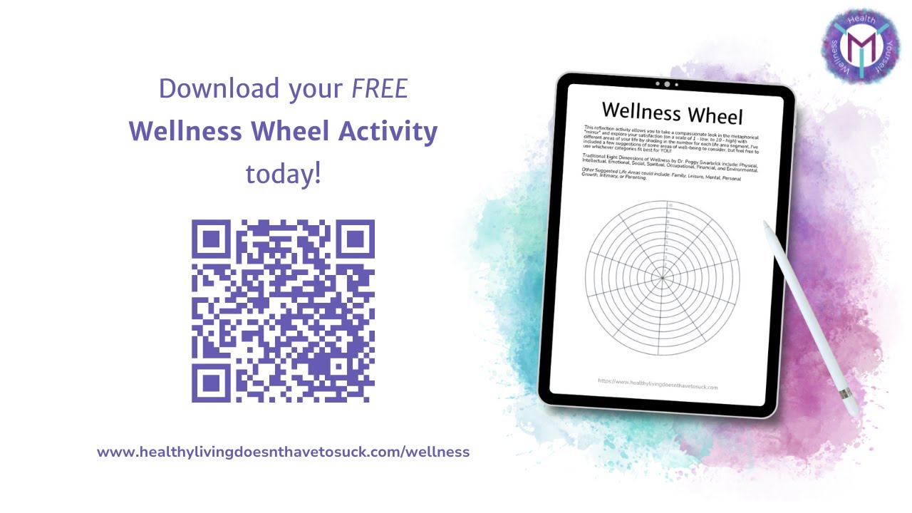 Episode 15: Wellness Wheel Activity - Sneak Peek from the Book! - YouTube