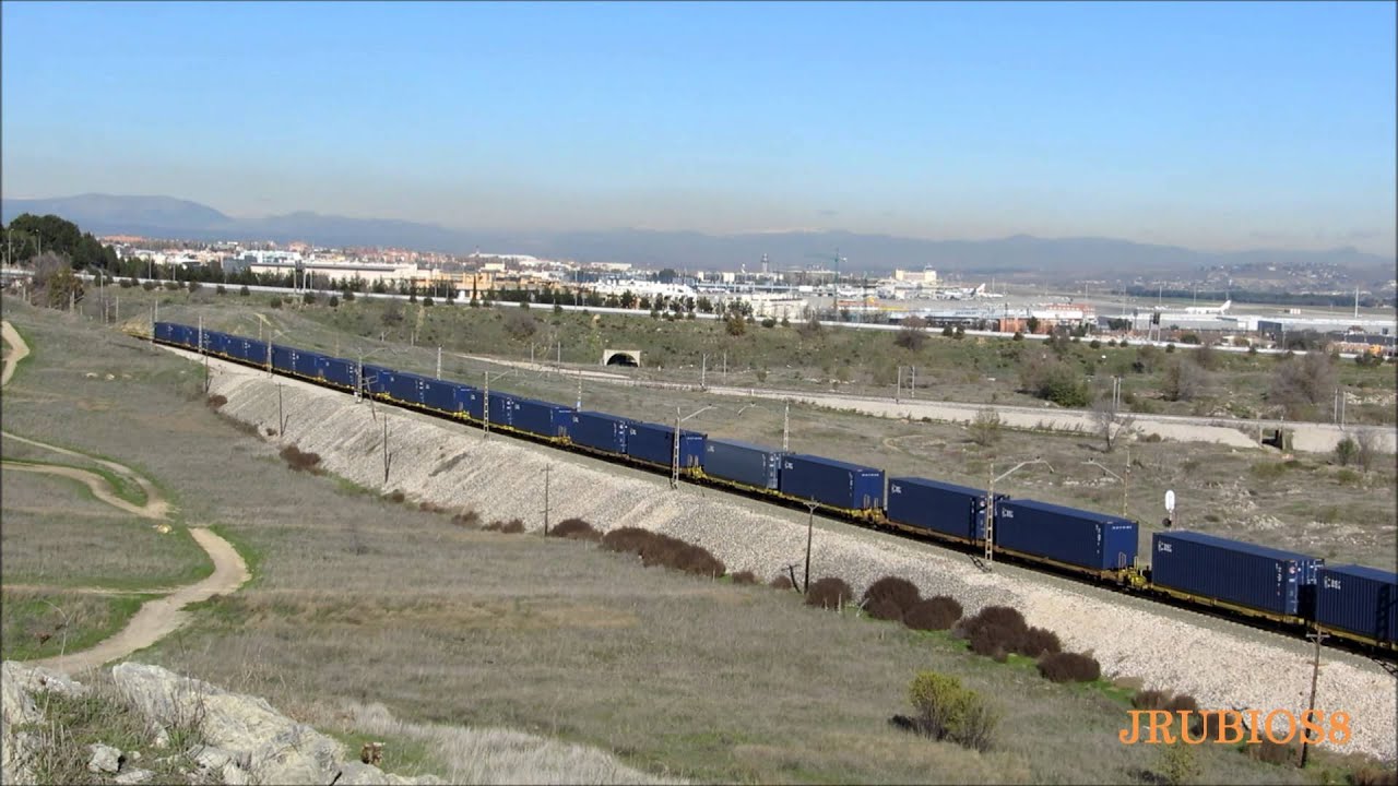 Tren con el trayecto más largo del mundo (Yiwu (China) - Madrid ...