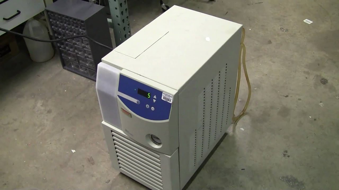 Neslab Merlin Recirculating Chiller Model 33 - YouTube