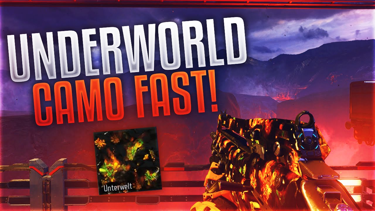 GET UNDERWORLD CAMO FAST! & EASY - UNLOCK "UNDERWORLD" TIPS! (GAMEPLAY ...
