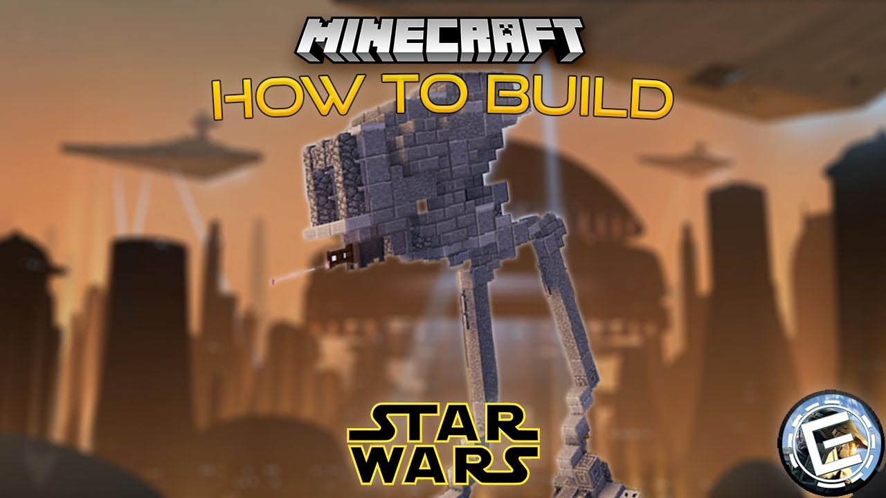 Imperial AT-DP | Minecraft Star Wars tutorial (2:1 Scale) - YouTube