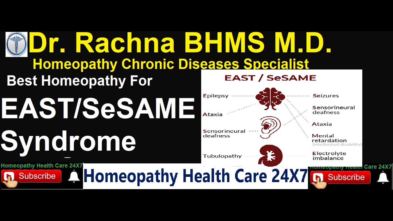 Homeopathy for EAST/SeSAME syndrome - YouTube