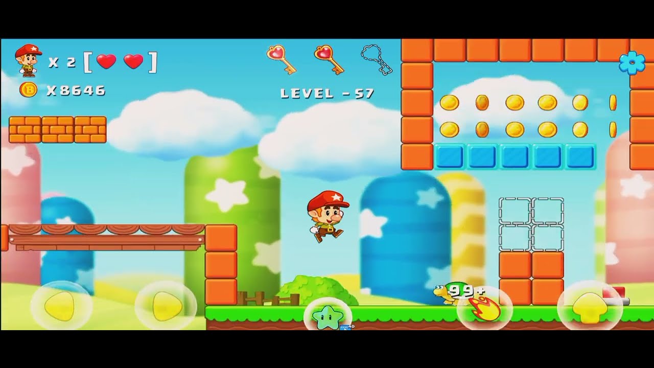 Super Billy's World Level 57 and 58 - YouTube