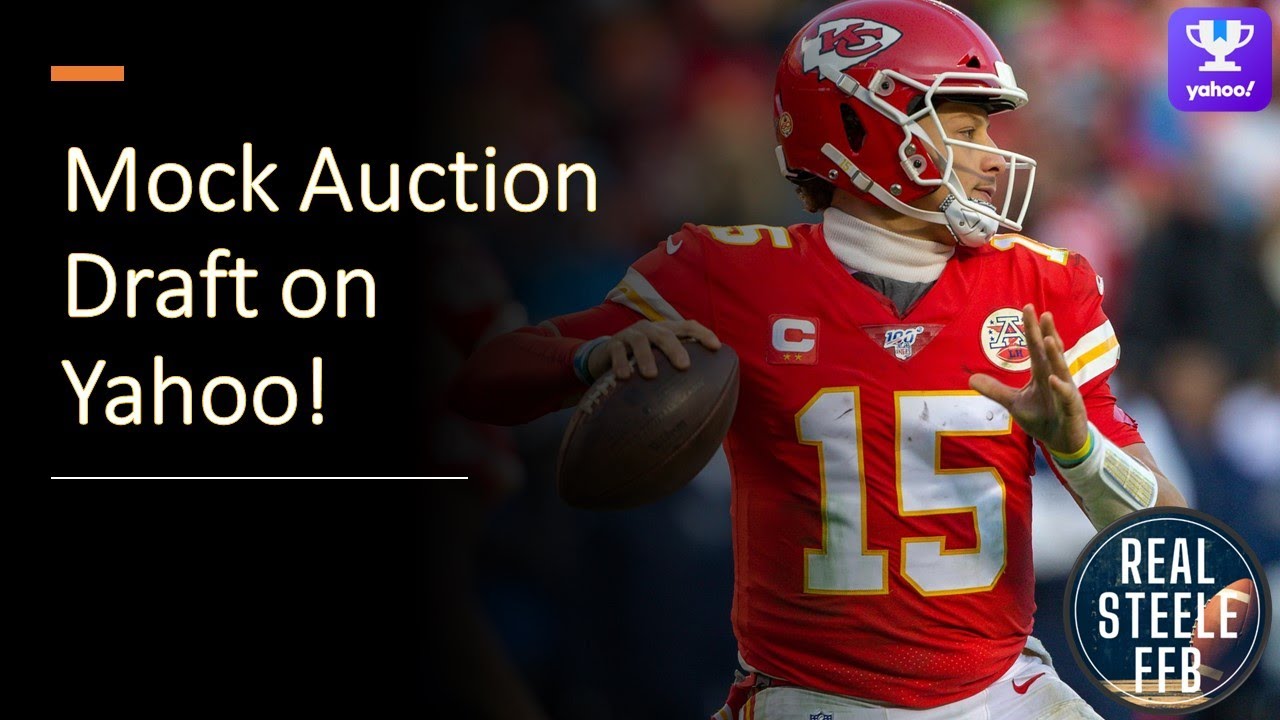 Mock Auction Draft!! 12 Team PPR on Yahoo! | 2023 Fantasy Football - YouTube