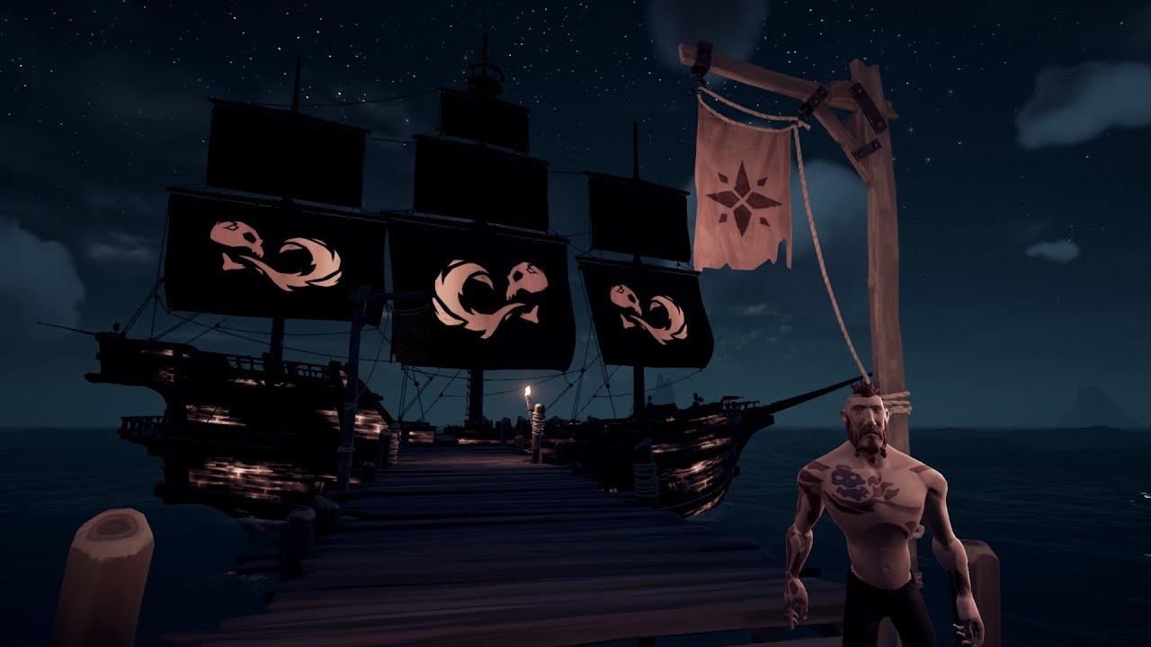 Sea of Thieves / New update ASHEN WINDS new tattoos and sails - YouTube