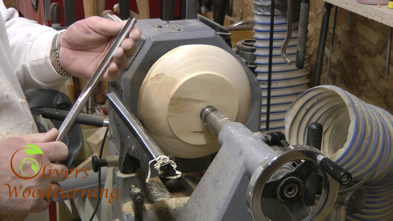 Olivers Woodturning - Learn to Turn Episode 2 - The Bowl Gouge and ...