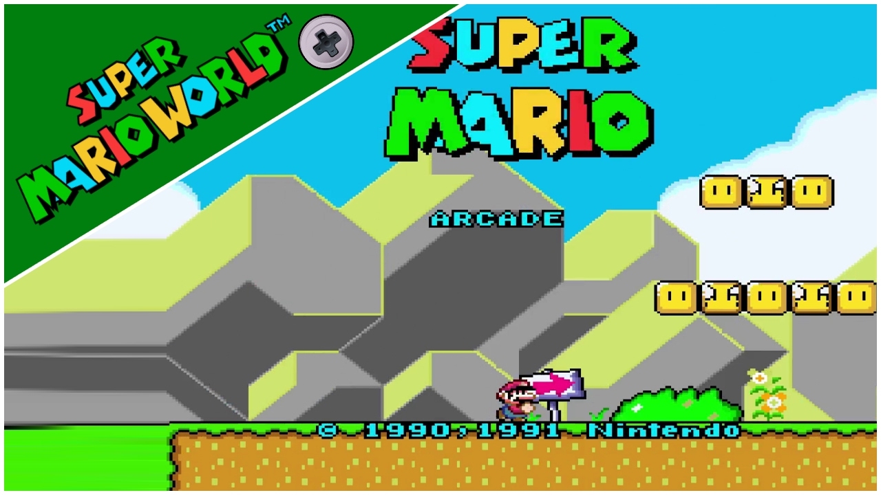 Super Mario Arcade (Demo) (2017) | Super Mario World Hack - YouTube