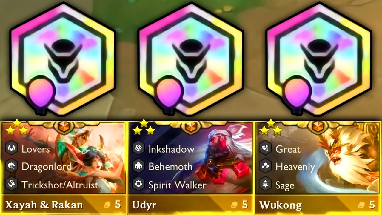 I FED MECH-PILOT A 3 STAR UDYR, A 3 STAR WUKONG AND 3 STAR LOVERS! TFT ...