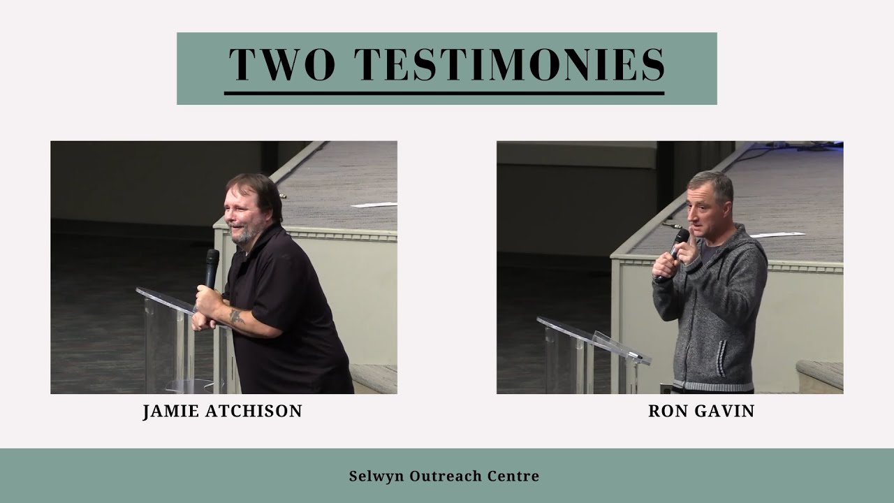 Testimonies | Jamie Atchison and Ron Gavin - YouTube