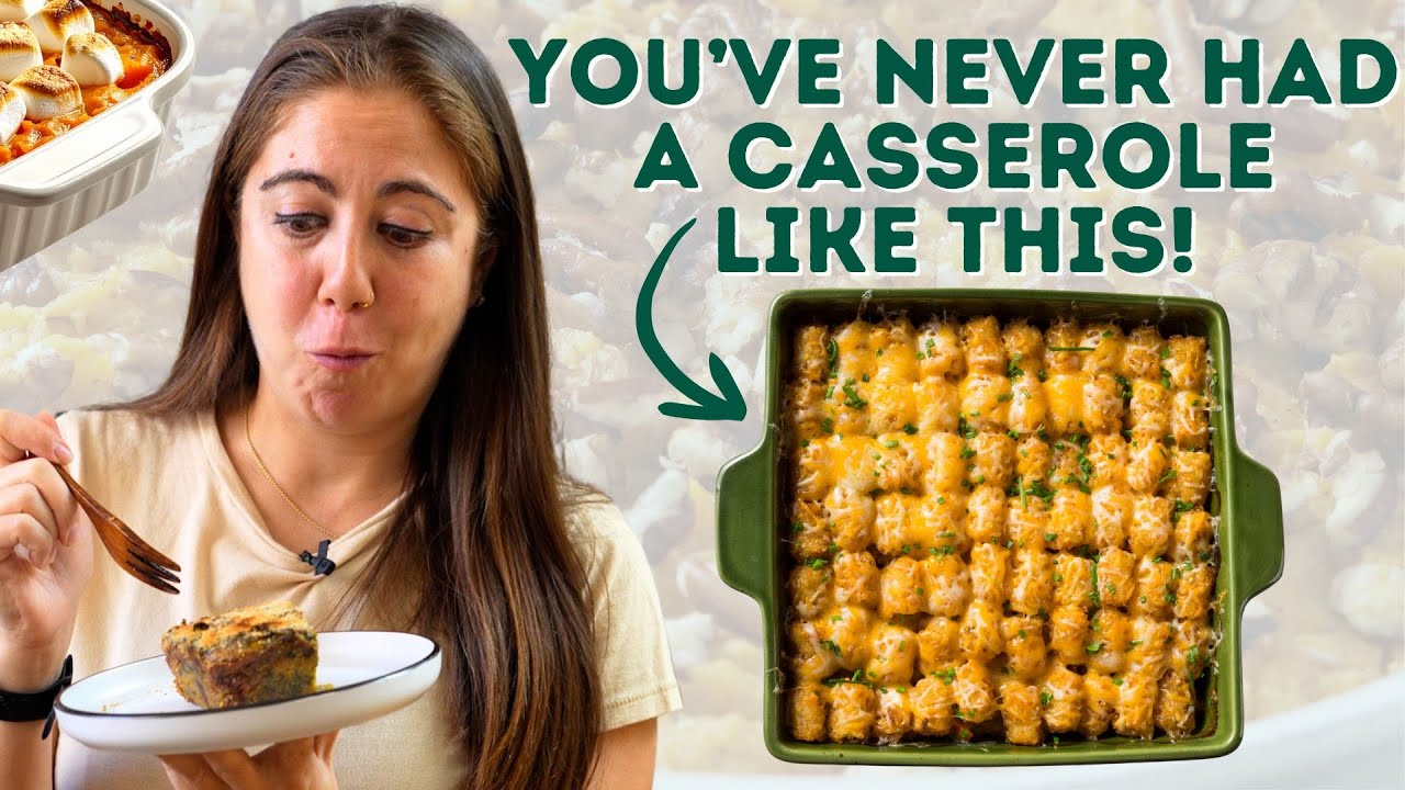5 CRAZY Casseroles To Try This Holiday Season - YouTube