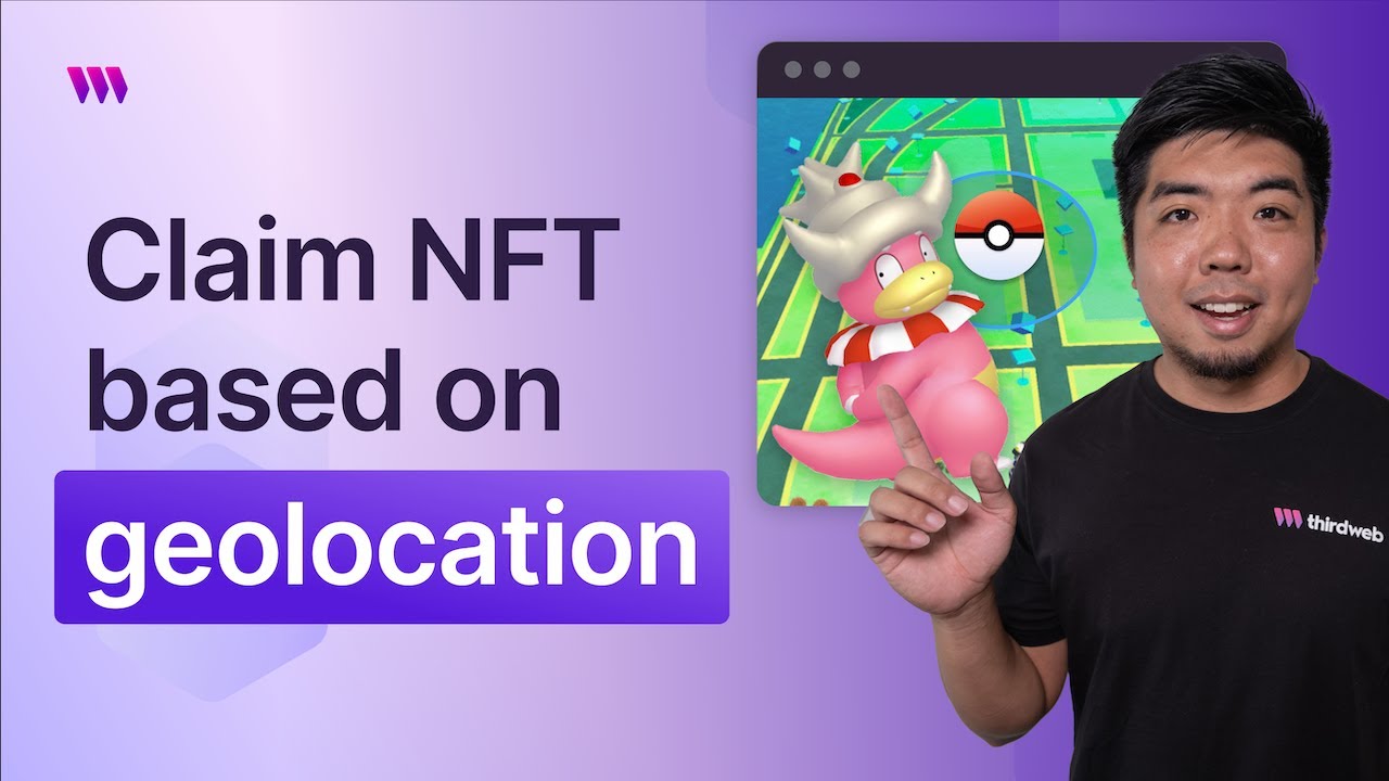 Create a Web3 Pokemon Go (NFT Geolocation) App - YouTube
