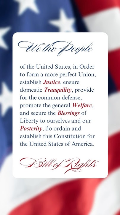 THE UNITED STATES BILL OF RIGHTS - What They Mean - YouTube