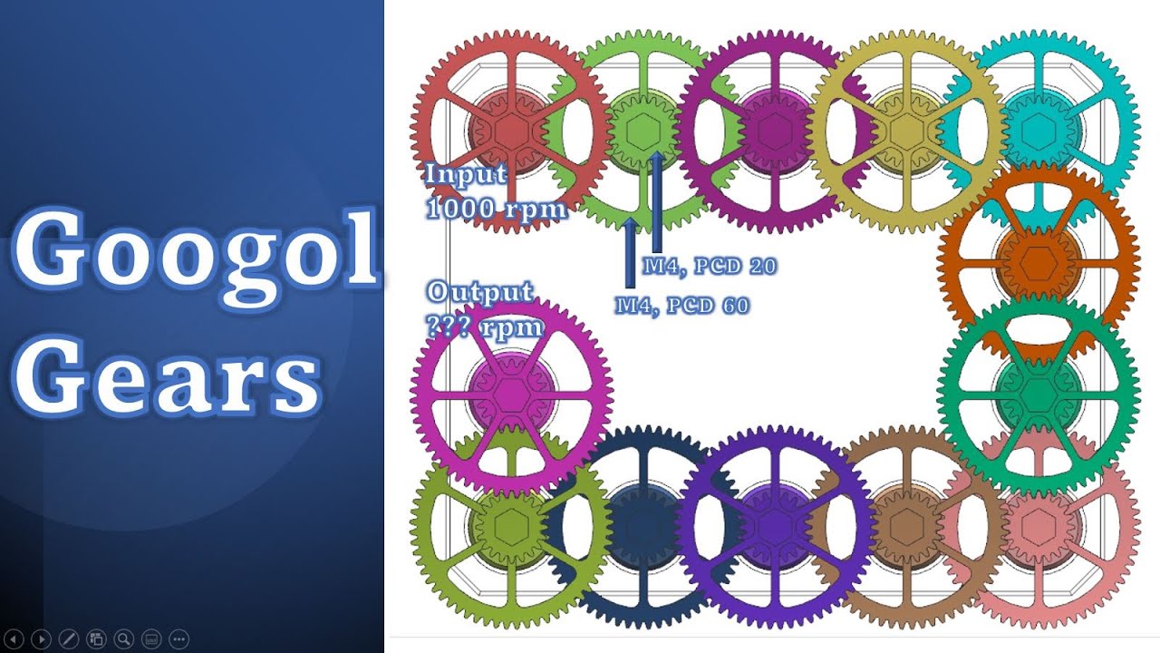NX Animation Designer; Googol Gear - YouTube