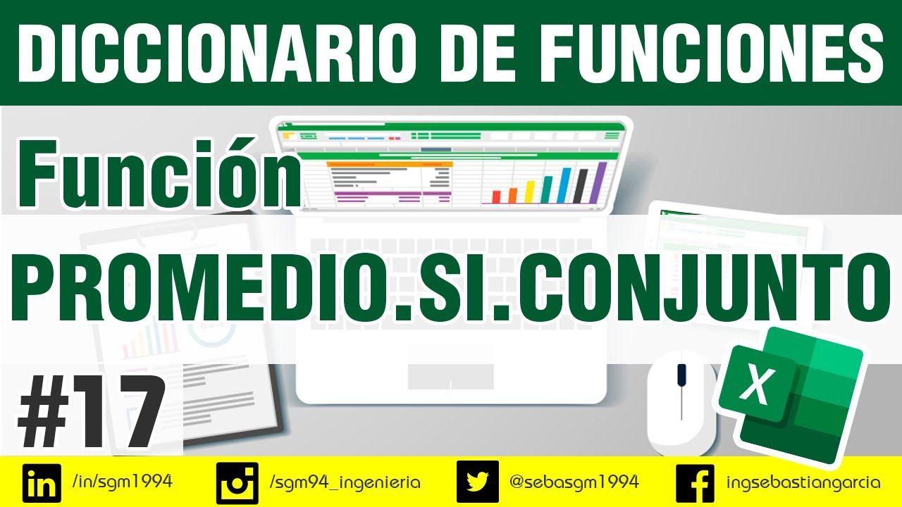 Promedio con múltiples condiciones en Excel // Función PROMEDIO.SI ...