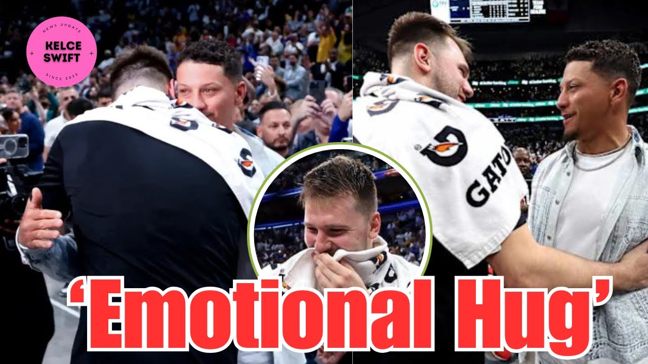 Patrick Mahomes & Luka Doncic SHARE EMOTIONAL HUG as he Destroys the ...