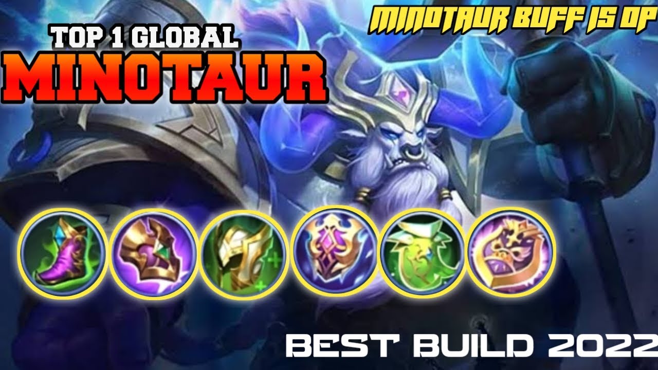 MINOTAUR SUPER TANK NONSTOP ROAMING || FULL LIFESTEAL || BEST BUILD ...
