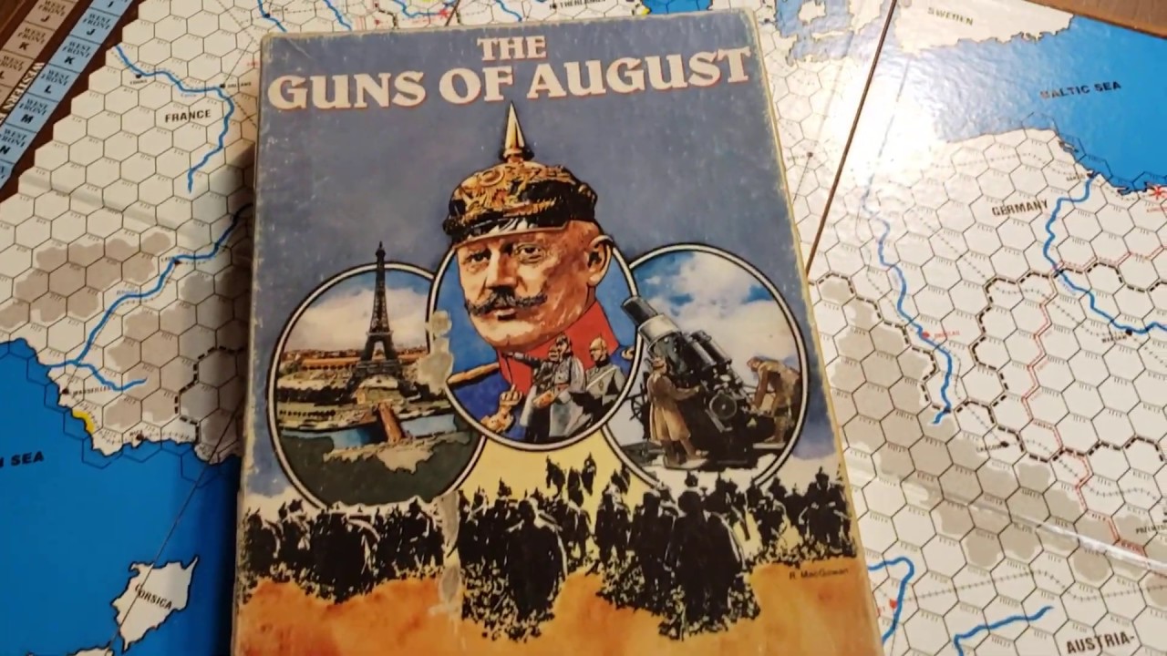Avalon Hill: Guns of August Board Game - YouTube