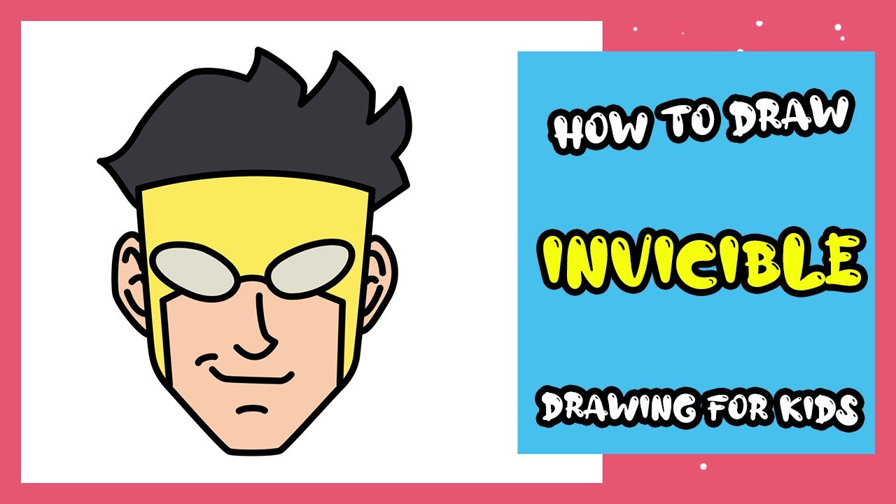 How to Draw Invincible | Easy Step-by-Step Drawing Tutorial - YouTube