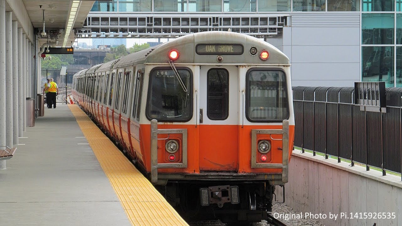 Boston 'Orange Blossoms' 01200 series【鉄道走行音】 - YouTube