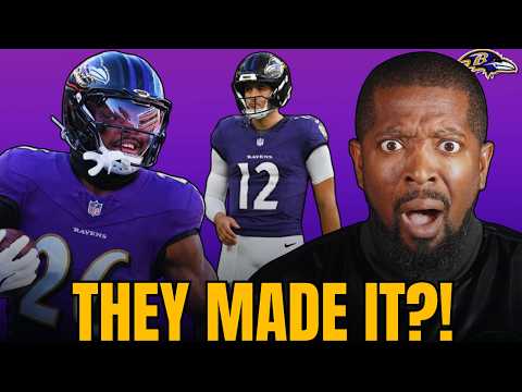 RAVENS ROSTER IS FINALLY SET…BUT DID THEY KEEP THE RIGHT PLAYERS?!