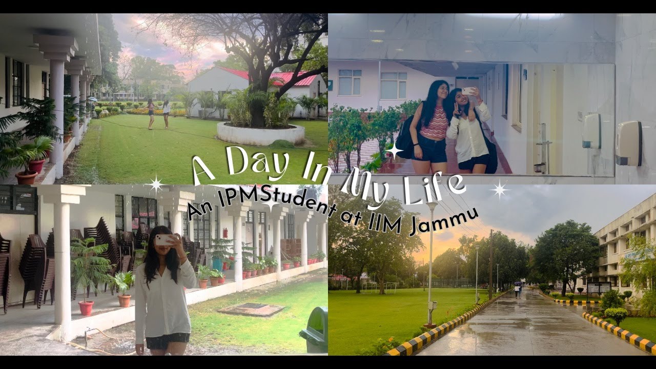 A Day in My Life as an IPM Student I IIM Jammu I IIM - YouTube