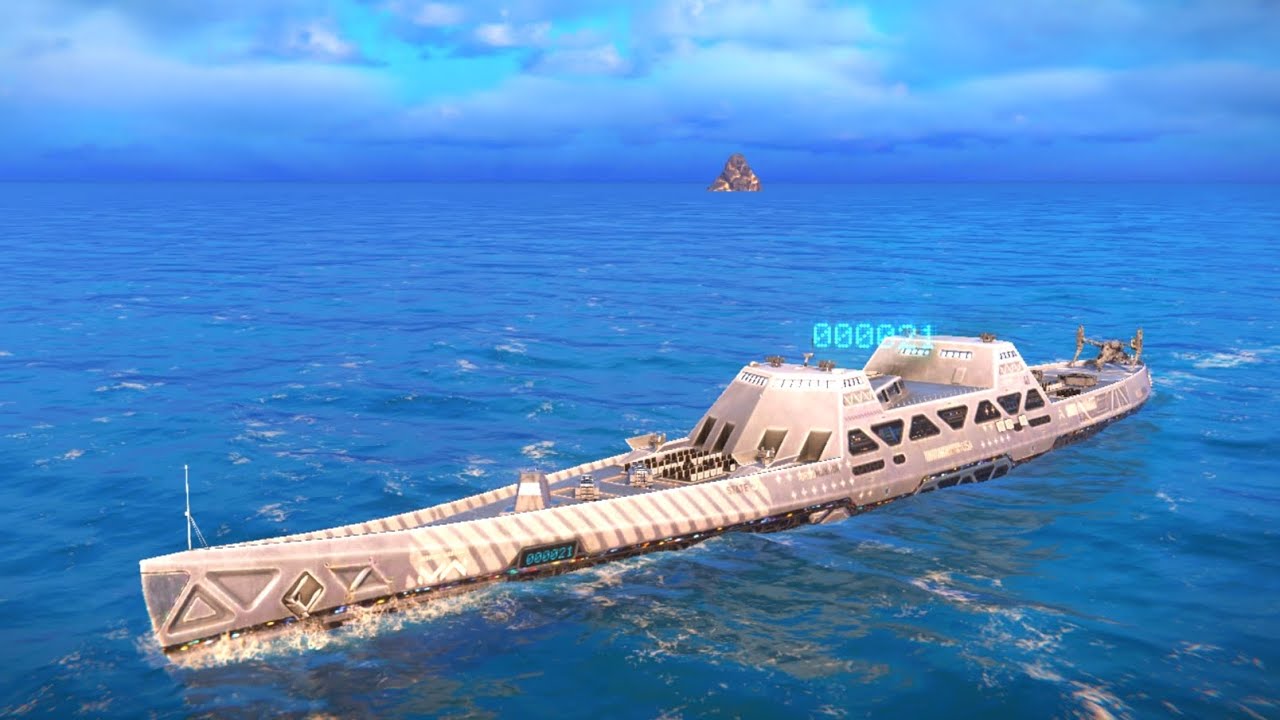 Most Expensive Ship ''USS Arsenal" 150K AC In Modern Warships. - YouTube