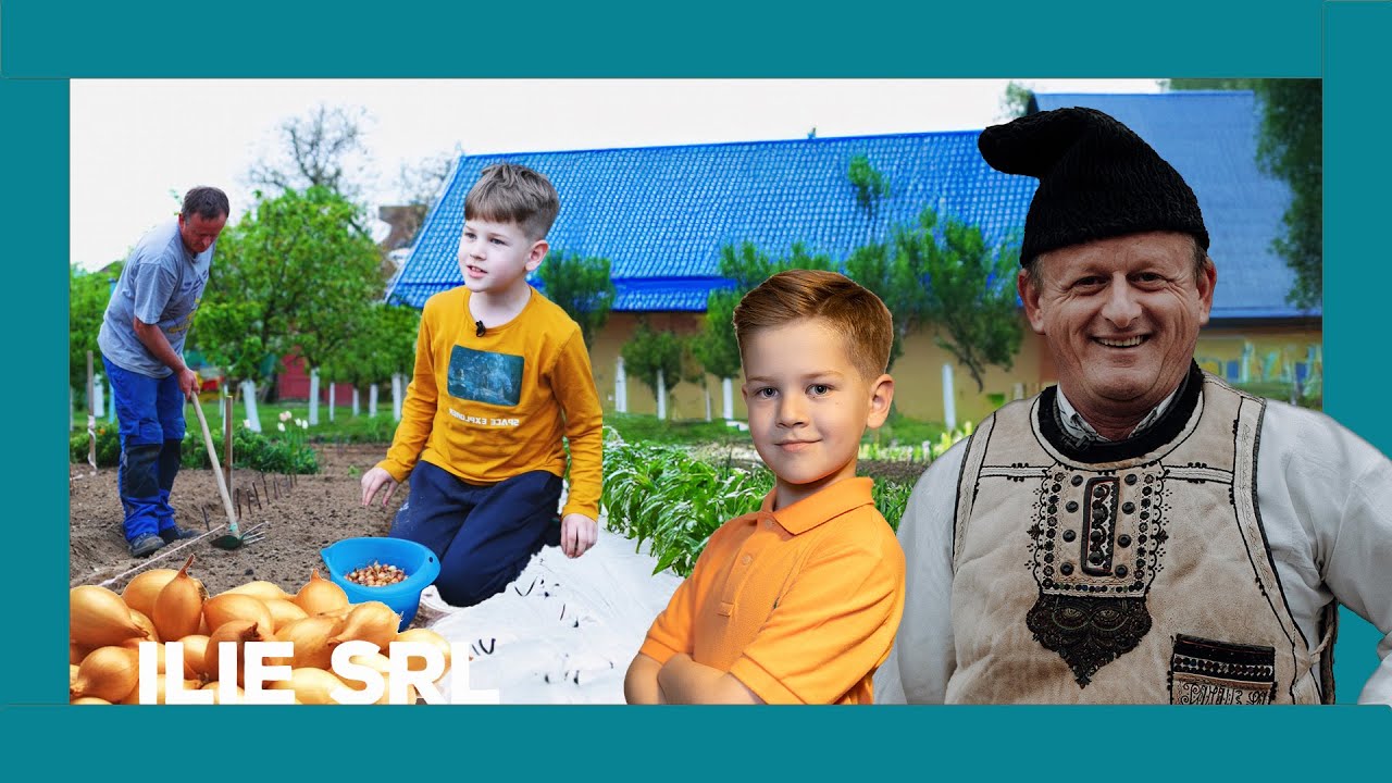 Pericol ⚠️ învață să planteze arpagică, 🧅 dar Ilie👨🏻‍🌾 e nemulțumit de ...