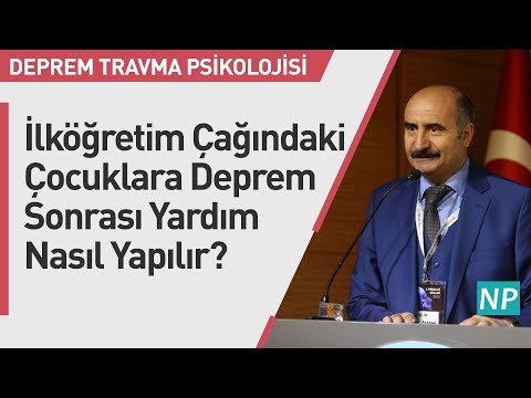 İlköğretim Çağındaki Çocuklara Deprem Sonrası Yardım Nasıl Yapılır?