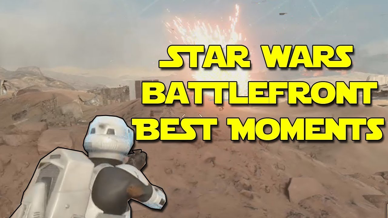 Star Wars Battlefront - Funny Moments 1 - YouTube