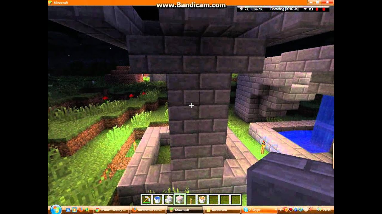 Simple cobblestone generator tutorial - YouTube