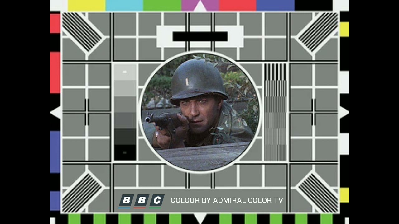 BBC COLOUR. BY ADMIRAL COLOR TELEVISION, TEST CARD - YouTube