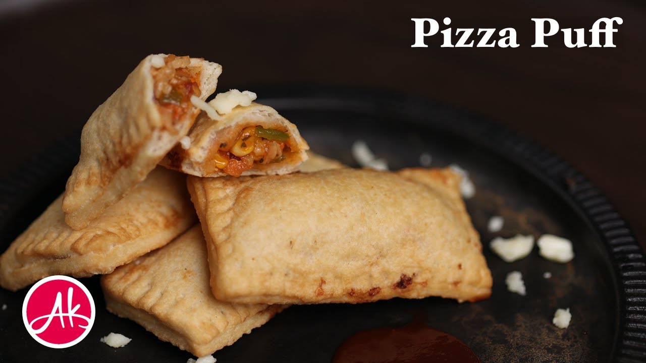 Pizza Puff Recipe | McDonalds Style McPuff Recipe | Chef Aanal Kotak ...