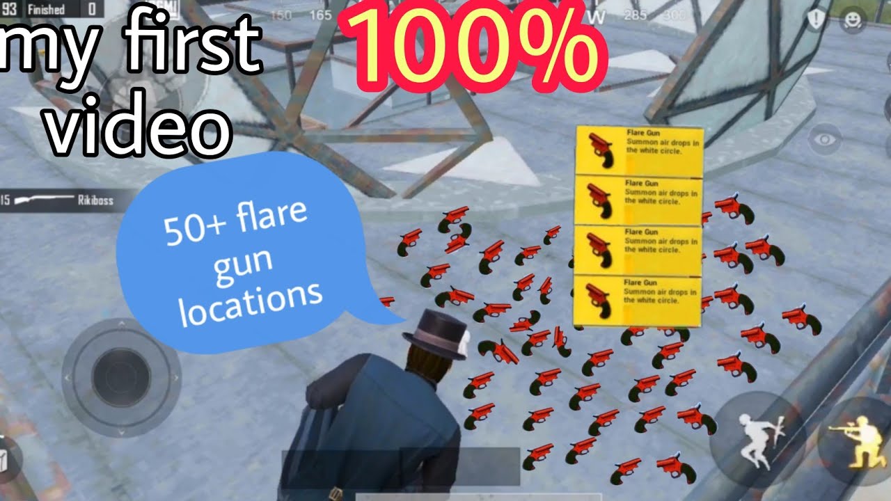 flare gun location in bgmi | erangale new secret location for flare gun ...