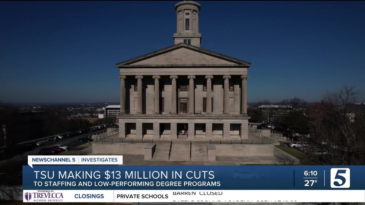 'Lives will be impacted': TSU proposes staffing, scholarship cuts to ...