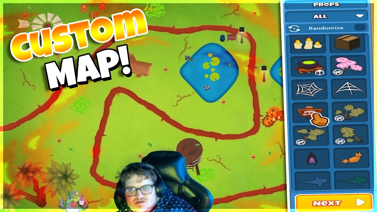 Making a map in BTD6! - YouTube