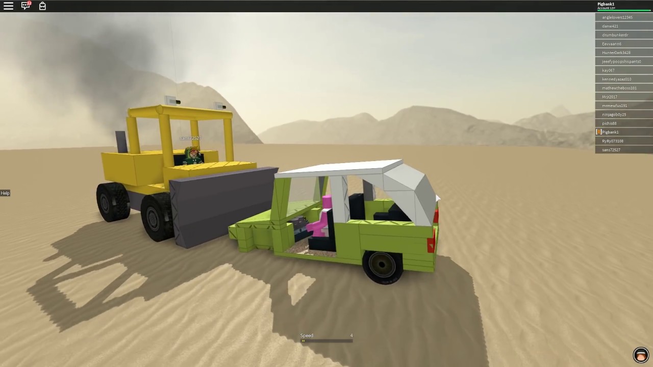 [로블록스(Roblox)] 자동차를 부술거에요!!! 절벽에서 떨어뜨릴거에요!!(Smashy Cars) 간단 리뷰 & 플레이 영상 ...