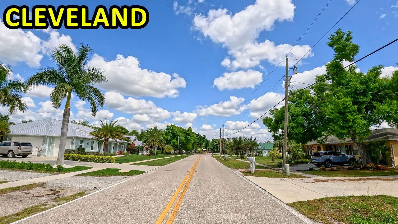 Cleveland Florida Driving Through - YouTube