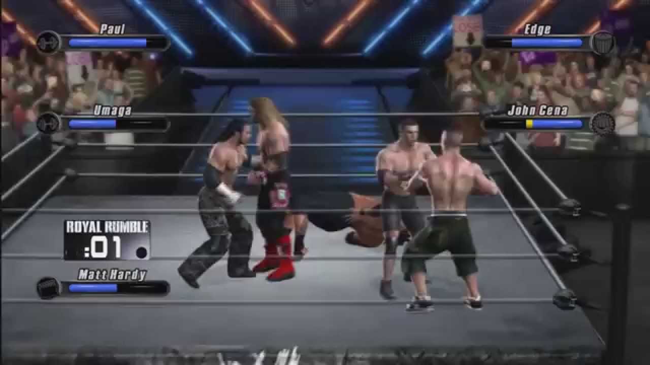 Royal Rumble SmackDown Vs. Raw 2008 - YouTube