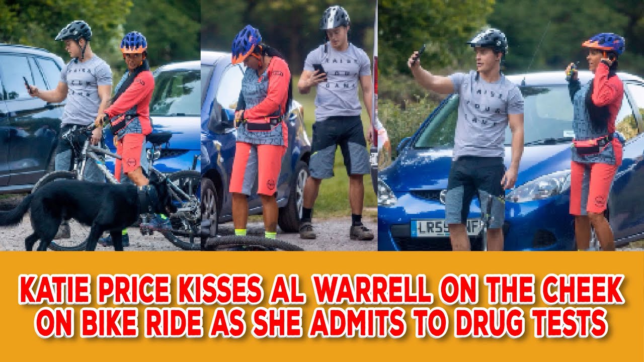 Katie Price kisses Al Warrell on the cheek on bike ride as she admits ...
