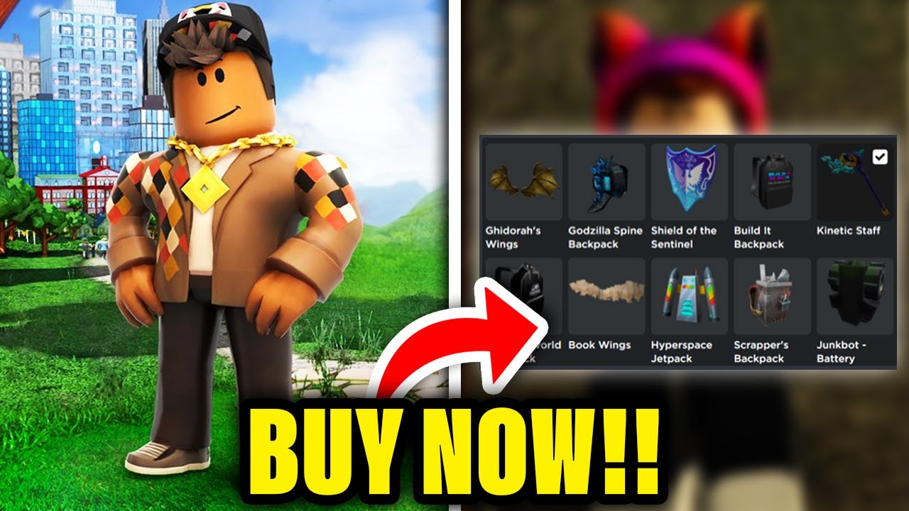 Best Back Accessories To Buy On Roblox - YouTube