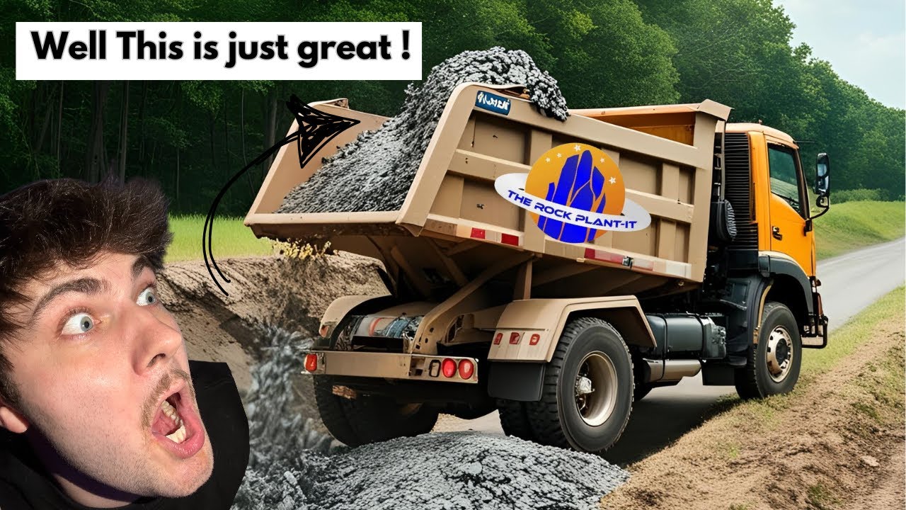 First Rock Delivery of the Year! - YouTube