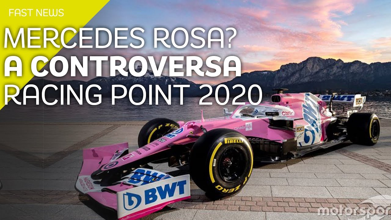 Mercedes rosa? Racing Point revela como fez seu polêmico carro da F1 ...