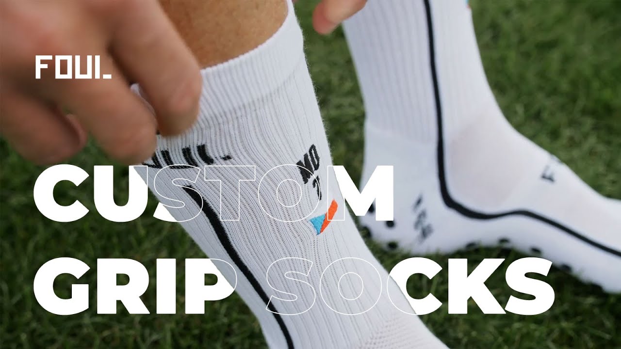 Personalized Grip Socks? See How We Do It! - YouTube