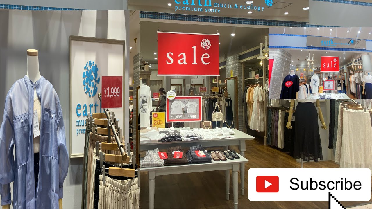 Earth music & ecology brand -Japan fashion collection . - YouTube