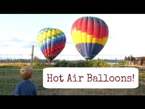 Real Life Hot Air Balloons! - YouTube
