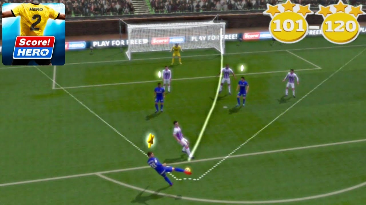 Score! Hero 2 | SEASON 6 (Level 101 - Level 120) Walkthrough - 3 Stars ...