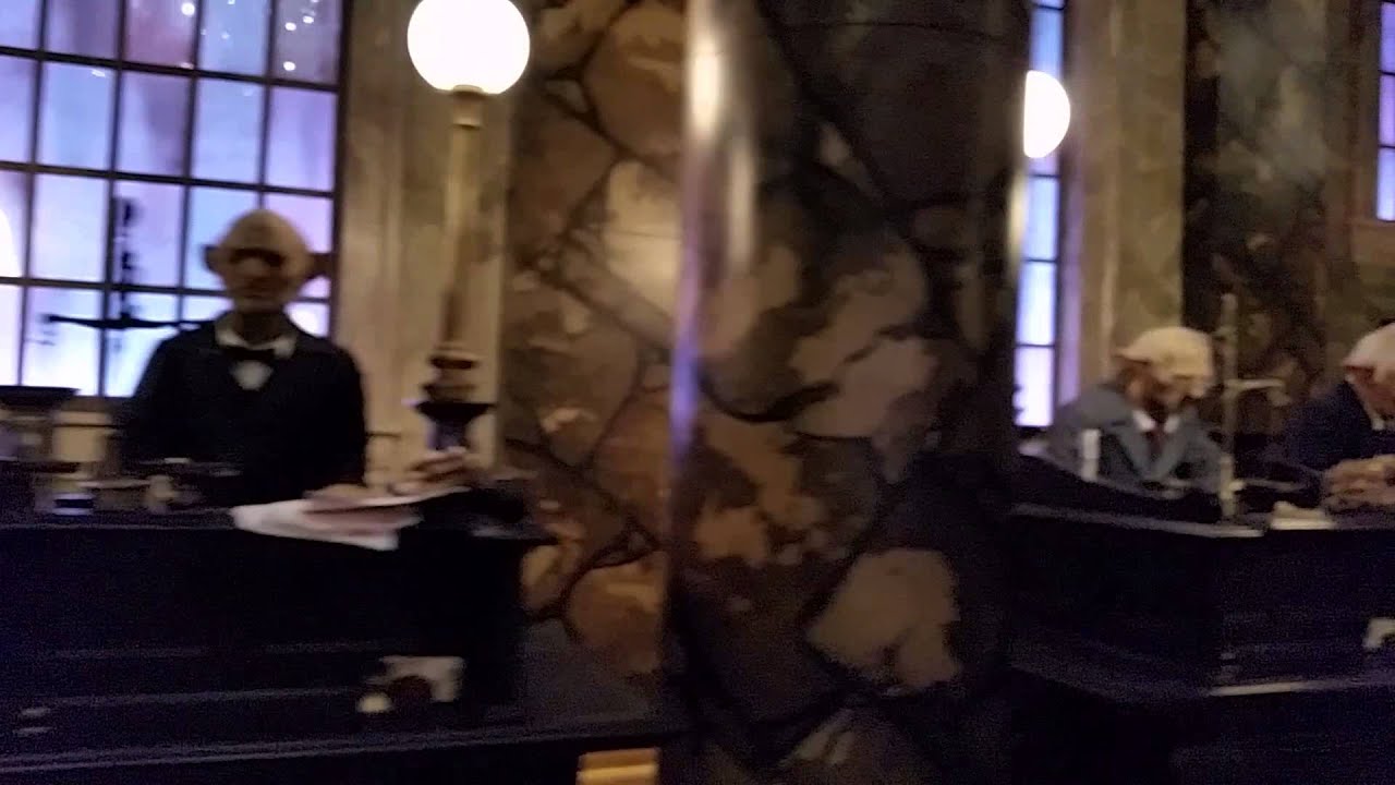 Inside Gringotts bank - YouTube