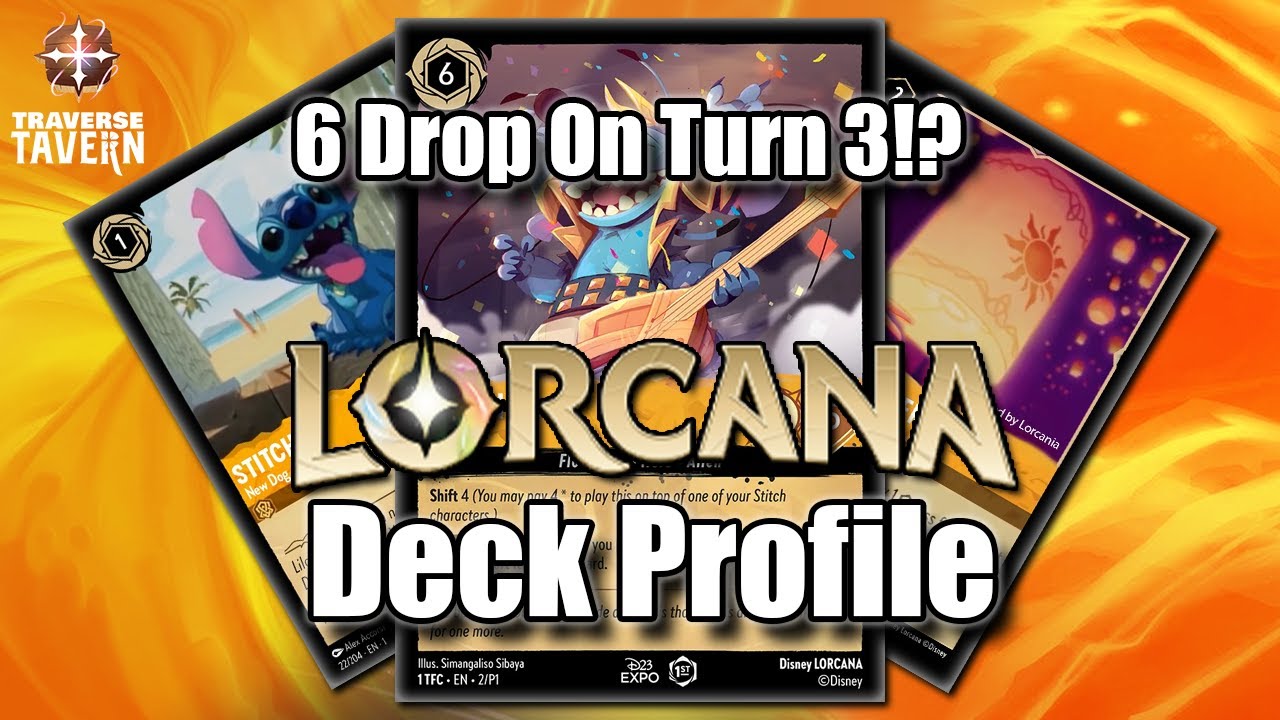 Affordable Stitch Turbo | Disney Lorcana Deck Showcase - YouTube